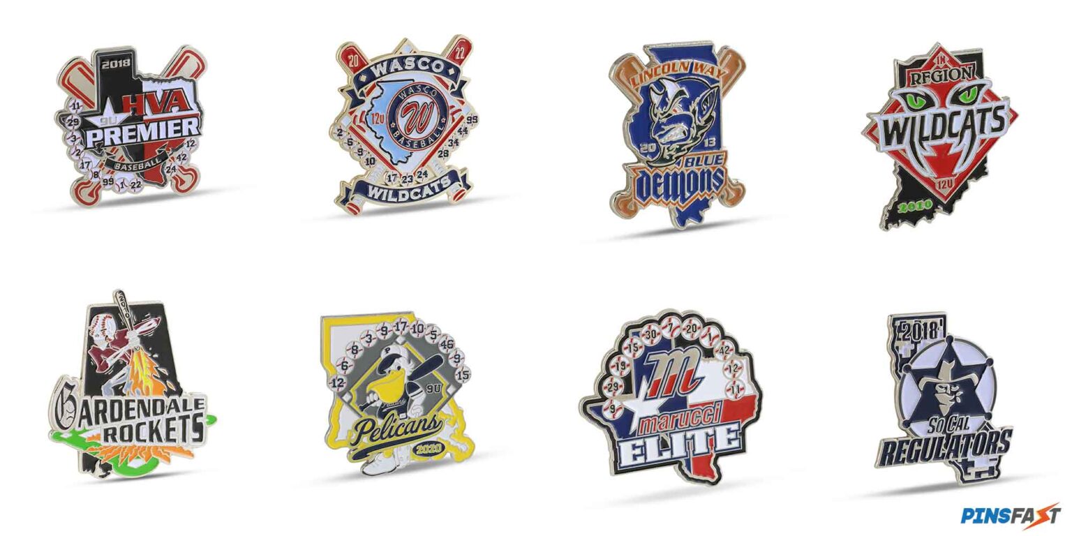 Trading Pins - Custom Baseball Trading Pins & Softball Pins