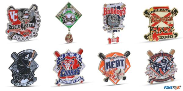 Trading Pins - Custom Baseball Trading Pins & Softball Pins